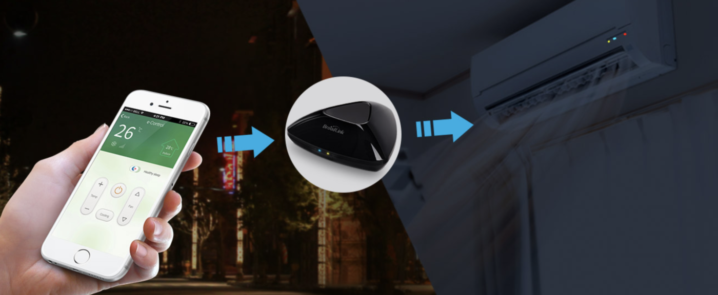 Broadlink – Wi-Fi Универзален далечински управувач – iLiving Solutions